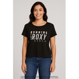 Roxy T-Shirt Damen Gr&ouml;&szlig;e S Second Hand schwarz