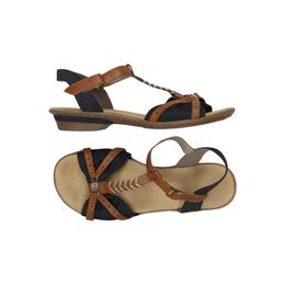 Rieker Sandalen Damen Gr&ouml;&szlig;e 39 Second Hand bunt