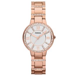 Fossil Uhr 'Virginia' Damen Größe One Size rosegold
