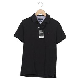 Tommy Hilfiger Poloshirt Herren Größe M Second Hand schwarz