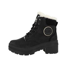 Palladium Lace-Up Boots 'Pallarise' female Black size 39