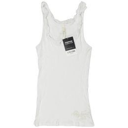 Pepe Jeans Top Damen Größe S Second Hand weiß