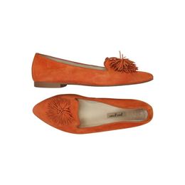 Paul Green Ballerina Damen Größe 39 Second Hand orange