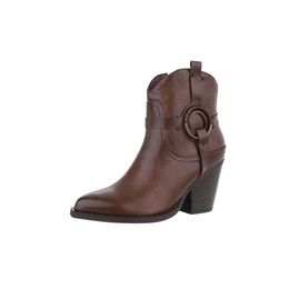 Ital-Design Boots 'Western-&Bikerboots' Damen Größe 41 braun Winterschuhe