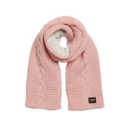 Superdry Schal Damen Größe one size gold / rosa / schwarz