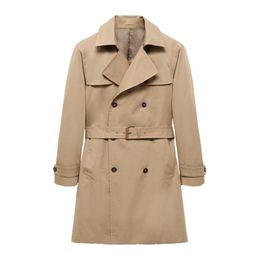 Mango Man Mantel Herren Gr&ouml;&szlig;e M beige