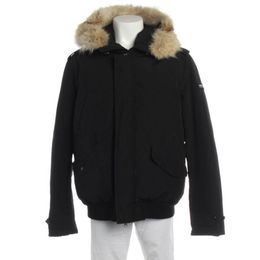 Woolrich Winterjacke / Wintermantel Herren Größe XXL Second Hand schwarz