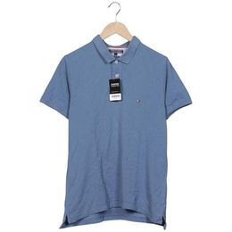 Tommy Hilfiger Poloshirt Herren Größe L Second Hand blau