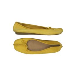 Clarks Ballerina Damen Gr&ouml;&szlig;e 43 Second Hand gelb