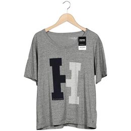 Tommy Hilfiger T-Shirt Damen Gr&ouml;&szlig;e L Second Hand grau