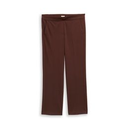 Tom Tailor Women + Hose Damen Größe 44 dunkelbraun