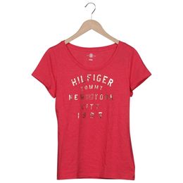 Tommy Hilfiger T-Shirt Damen Gr&ouml;&szlig;e M Second Hand rot