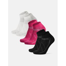 DANISH ENDURANCE Sportsocken Damen Größe 39/42 pink / schwarz / weiß