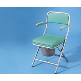Damen Toiletten-Stuhl gr&uuml;n, Gr&ouml;&szlig;e 0