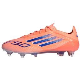 adidas Performance Fu&szlig;ballschuh 'F50 Elite' Herren Gr&ouml;&szlig;e 45/45.5 blau / orange / koralle / offwhite