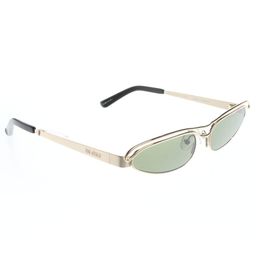 The Attico Sonnenbrille Damen Gr&ouml;&szlig;e One Size Second Hand gold