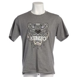 Kenzo T-Shirt Herren Größe L Second Hand grau