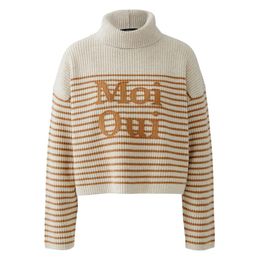 Oui Pullover Damen Gr&ouml;&szlig;e XXL beige / camel