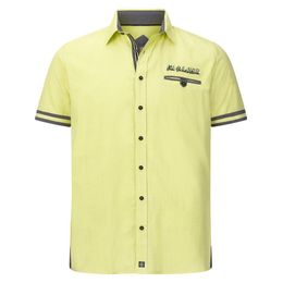 Jan Vanderstorm Button Up Shirt 'Mawens' male Yellow size 4XL