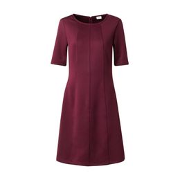 s.Oliver BLACK LABEL Kleid Damen Größe 42 bordeaux Winterkleid