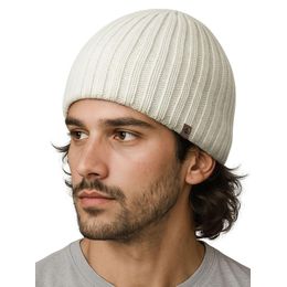 Neverless Beanie '2383' male Beige size Onesize
