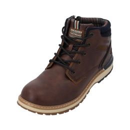 Dockers Schn&uuml;rboots '47BK811' Herren Gr&ouml;&szlig;e 40 braun / kastanienbraun / schwarz