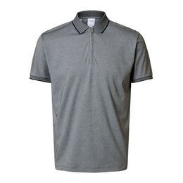 Selected Poloshirt 'SLHFave' Herren Größe XL graumeliert