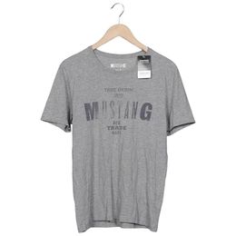 Mustang T-Shirt Herren Größe M Second Hand grau