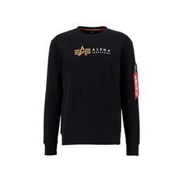 Alpha Industries Sweatshirt Herren Größe S schwarz