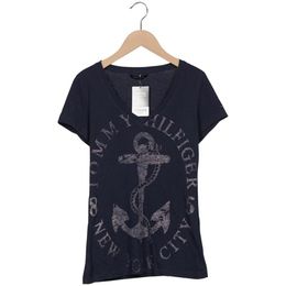 Tommy Hilfiger T-Shirt Damen Gr&ouml;&szlig;e S Second Hand marine
