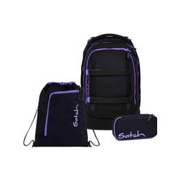 Satch Rucksack 'Pack Purple Phantom Schulrucksack Set 3tlg' M&auml;dchen Gr&ouml;&szlig;e One Size lila