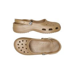 Crocs Sandalen Damen Gr&ouml;&szlig;e 41.5 Second Hand beige