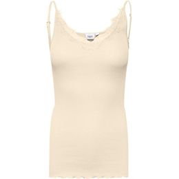 Saint Tropez Top 'Maya' Damen Gr&ouml;&szlig;e S beige