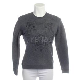 Kenzo Sweatshirt / Sweatjacke Damen Größe S Second Hand grau