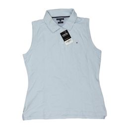 Tommy Hilfiger Poloshirt Damen Größe XXL Second Hand hellblau