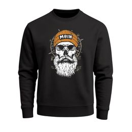 Neverless Sweatshirt 'Skull Moin' male Black size 5XL