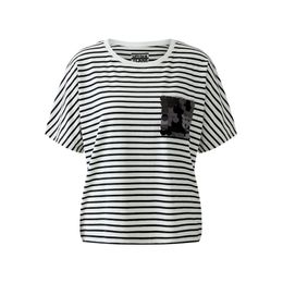 Oui Shirt female Black, White size 36