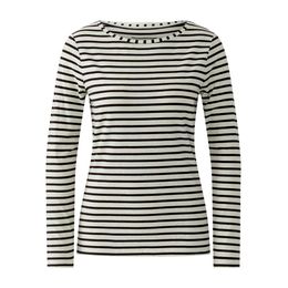 Oui Shirt 'Sumiko' female Black, White size 38