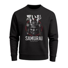 Neverless Sweatshirt 'Samurai' male Black size 4XL