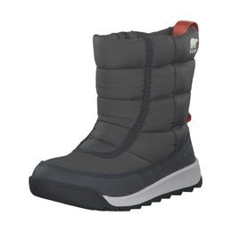 Sorel Stiefel 'Children Puffy Mid WP' Jungen Größe 29 grau / schwarz