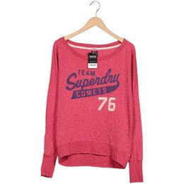 Superdry Langarmshirt Damen Gr&ouml;&szlig;e M Second Hand pink