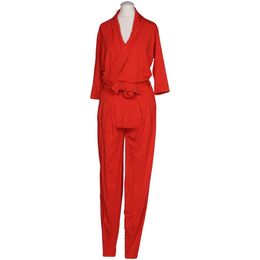 Les Lunes Overall oder Jumpsuit Damen Gr&ouml;&szlig;e XS Second Hand rot