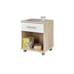 H&ouml;ffner Rollcontainer Caja &brvbar; holzfarben &brvbar; Ma&szlig;e (cm): B: 46 H: 59 T: 45.0 &raquo; H&ouml;ffner