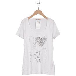 BOSS T-Shirt Damen Gr&ouml;&szlig;e L Second Hand wei&szlig;