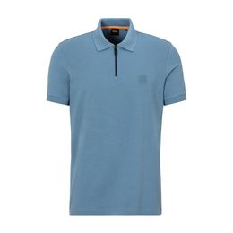 BOSS Poloshirt Herren Größe XXL taubenblau