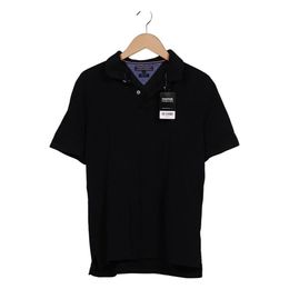Tommy Hilfiger Poloshirt Herren Größe XL Second Hand schwarz