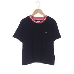 Tommy Jeans T-Shirt Damen Gr&ouml;&szlig;e XL Second Hand schwarz