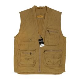 Camel Active Weste Herren Gr&ouml;&szlig;e XL Second Hand beige