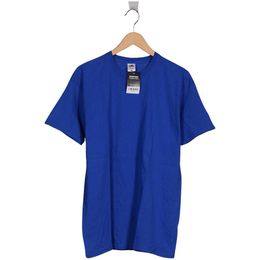 Fruit of the Loom T-Shirt Herren Größe XL Second Hand blau