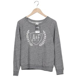 Abercrombie & Fitch Abercrombie & Fitch Sweater Damen Gr&ouml;&szlig;e S Second Hand grau